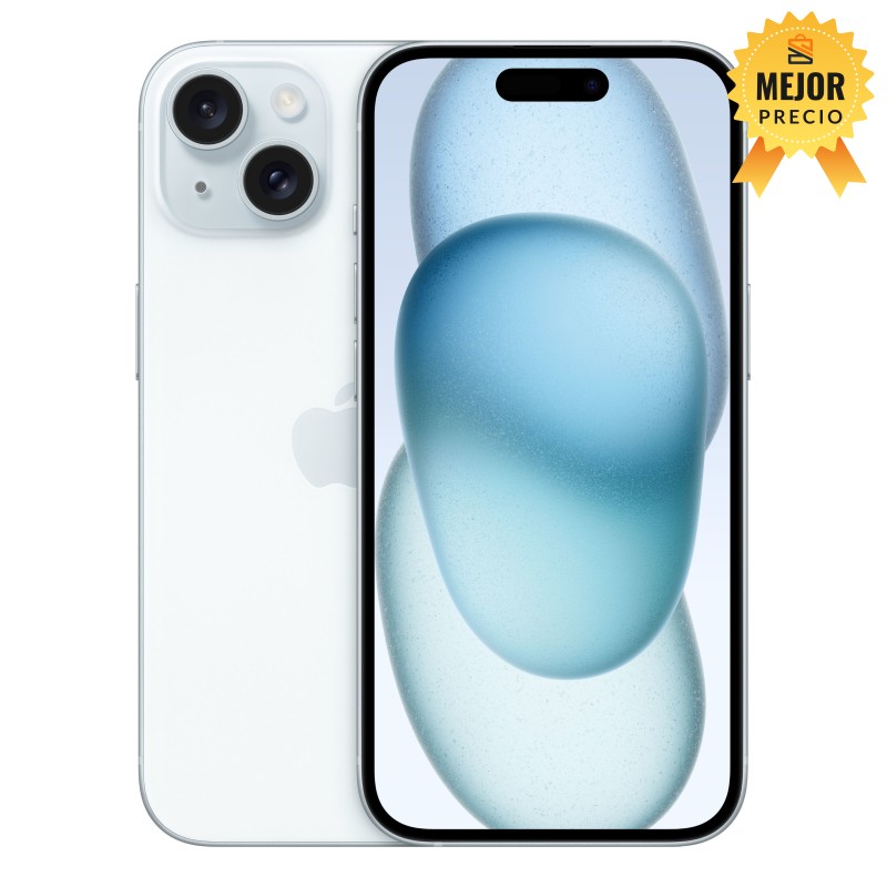 🛒Compra iPhone 15 256GB azul - ShopDutyFree.es