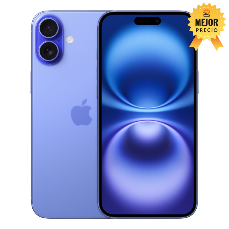 🛒Compra iPhone 16 Plus 512GB Azul - ShopDutyFree.es